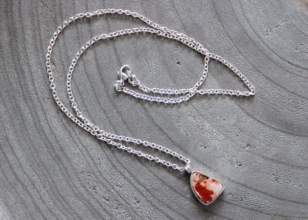 Mexican fire opal necklace store